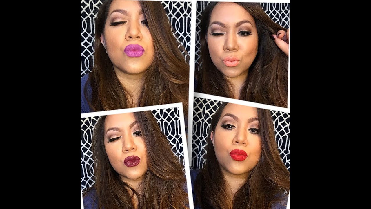 The Classic Glam - Red Lip Make-up Tutorial with Janelle - YouTube