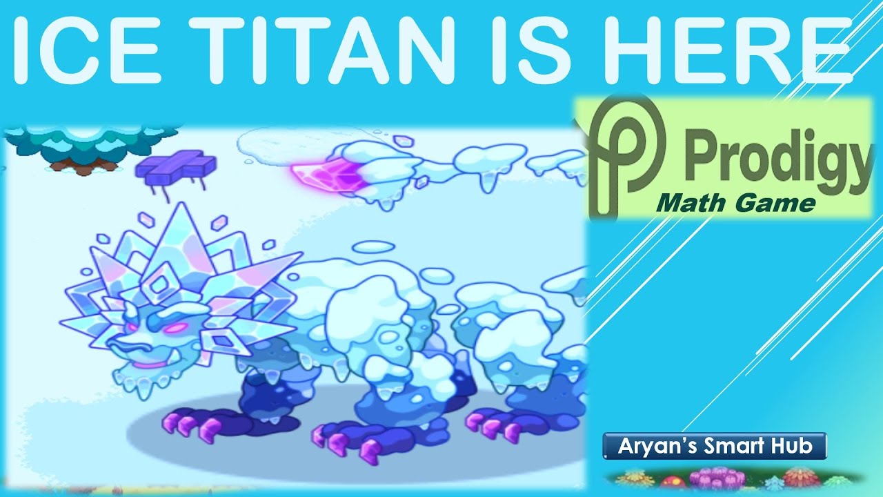 Prodigy ICE TITAN Has Come Out!!! - YouTube