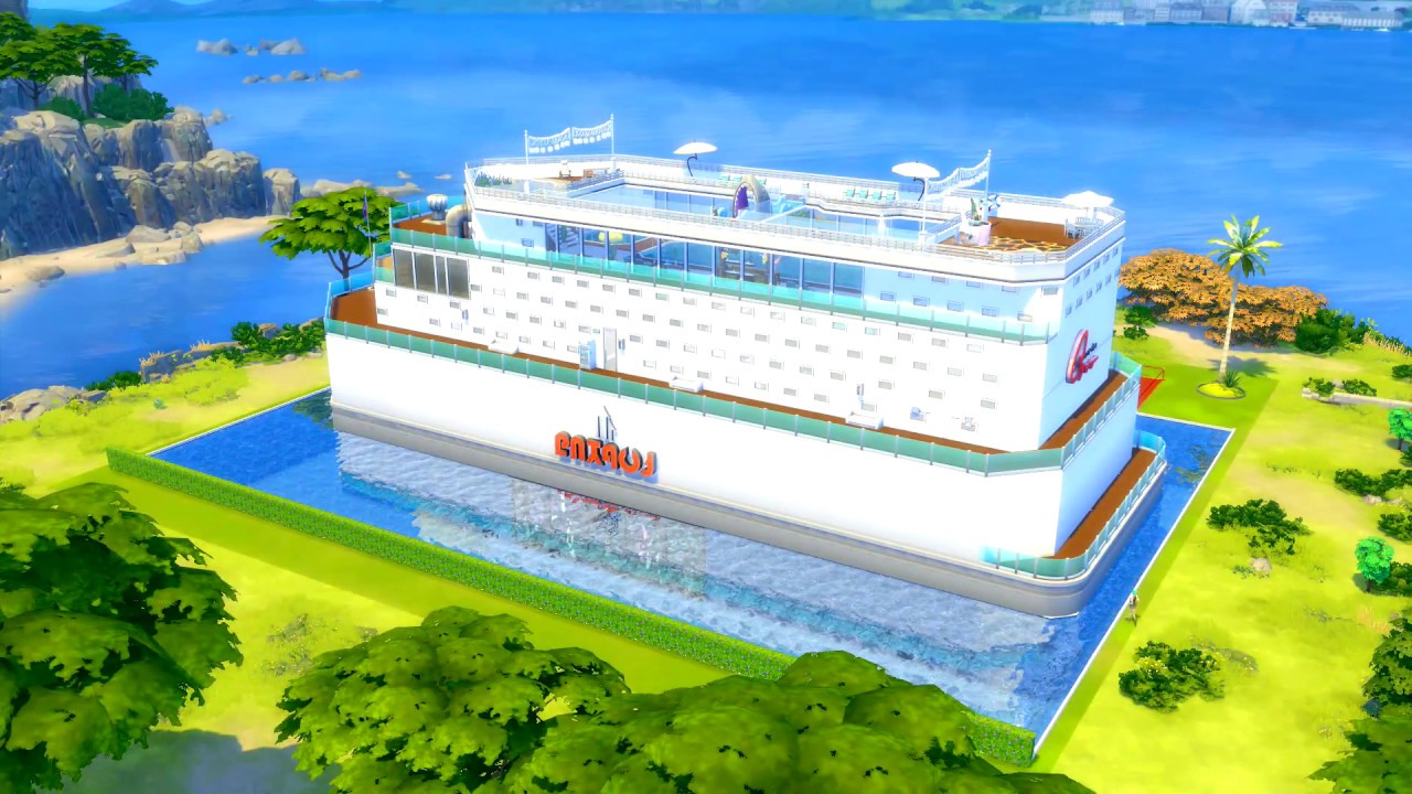 Navio Cruzeiro - The Sims 4 - YouTube