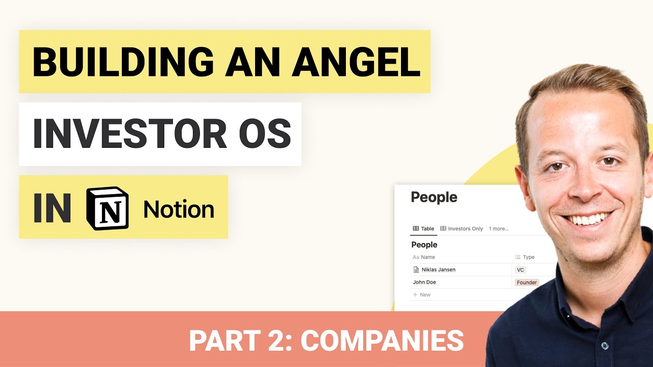 Building an Angel Investor OS in Notion | Part 2: Companies - YouTube