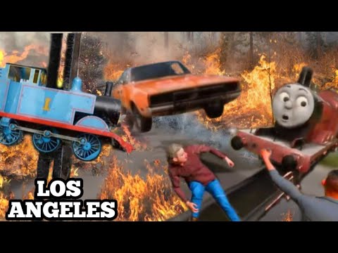 Thomas the Train Engine - Crash in Los Angeles(UNHINGED VERSION ...