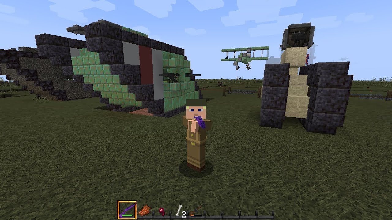 a batalha de verdun no minecraft - YouTube