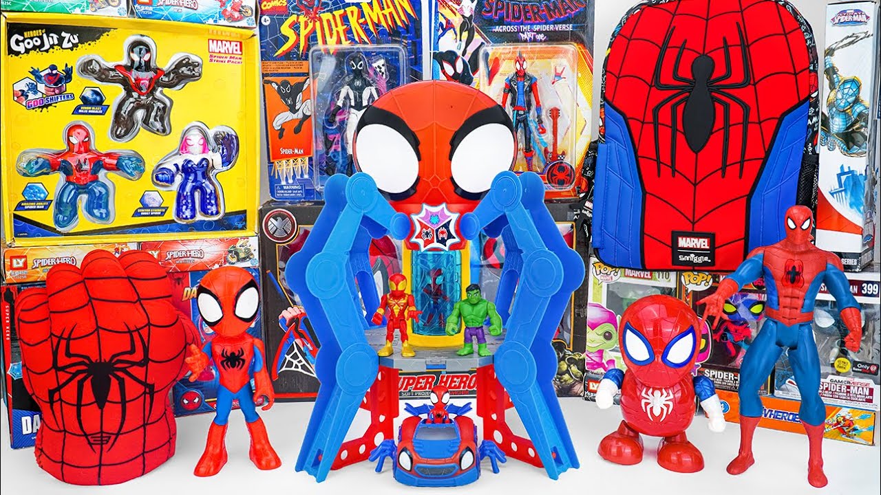 Marvel Spiderman Toys Unboxing Review | Spider Man Mask | Spider Man ...