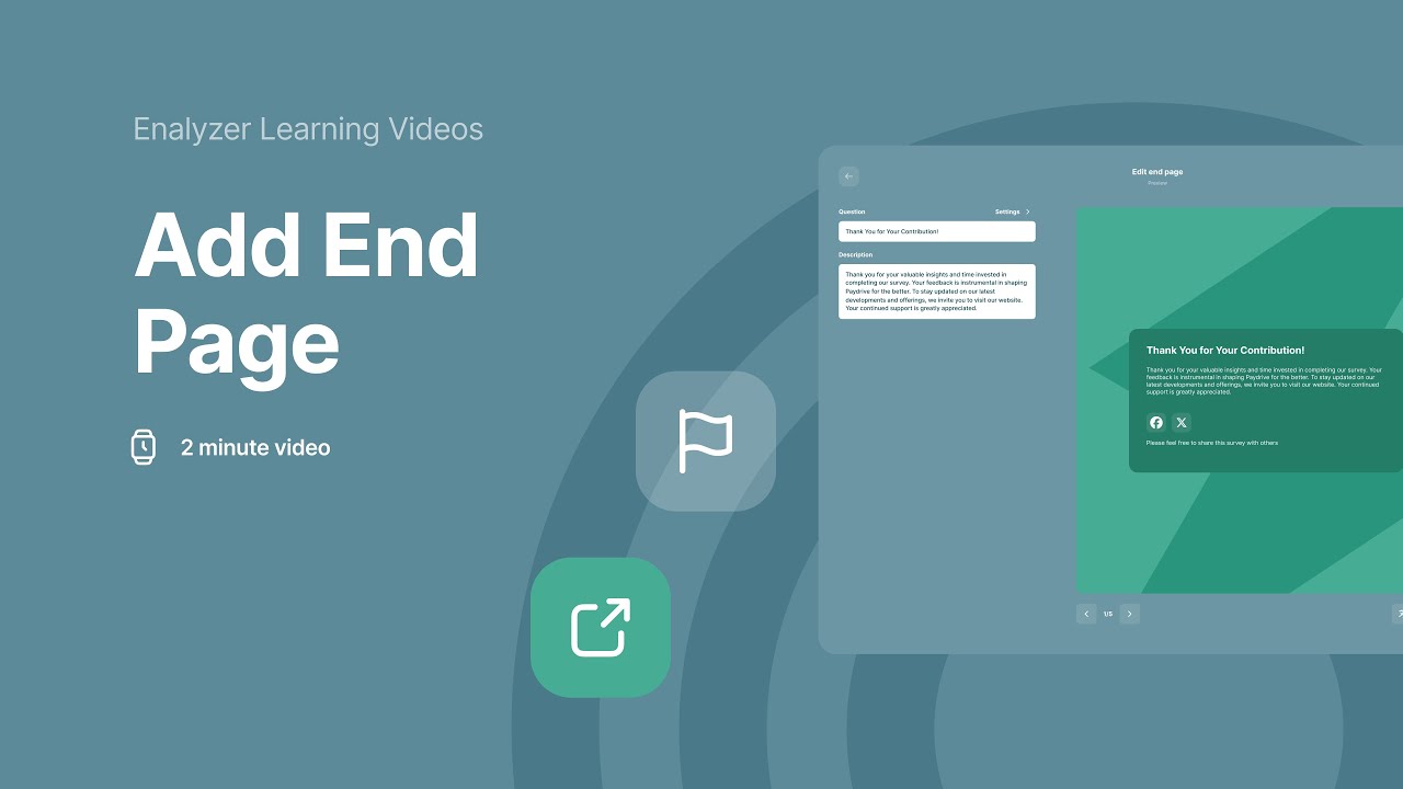 Add End page - YouTube
