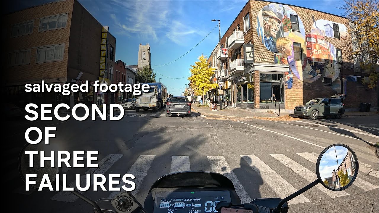 Urban Rush Hour Ride in Montreal: Pure Sound - YouTube