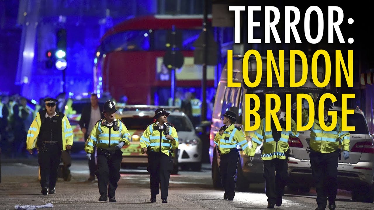 Rebel reports from scene of latest terror attack at London Bridge - YouTube