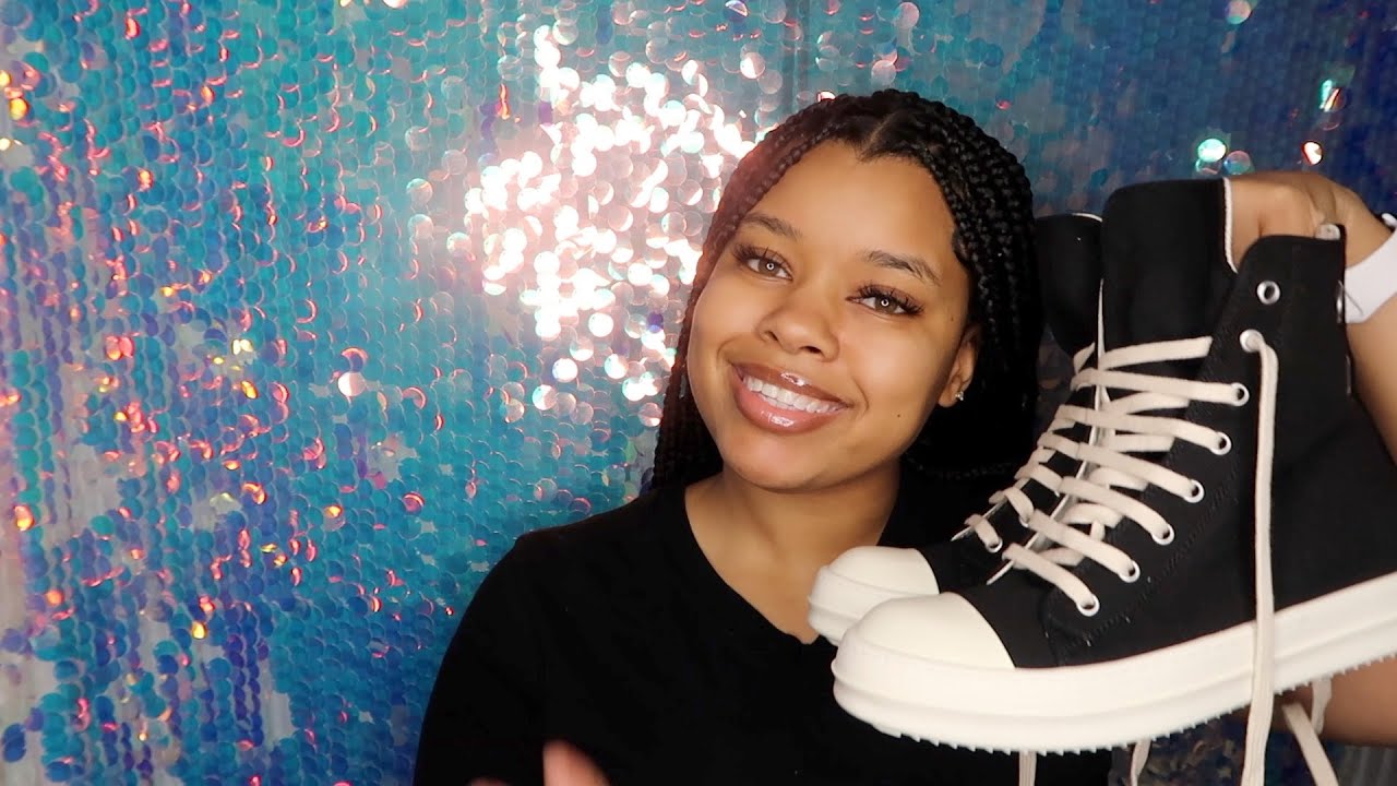 Rick Owens new "SS23" collection unboxing shoe review - YouTube