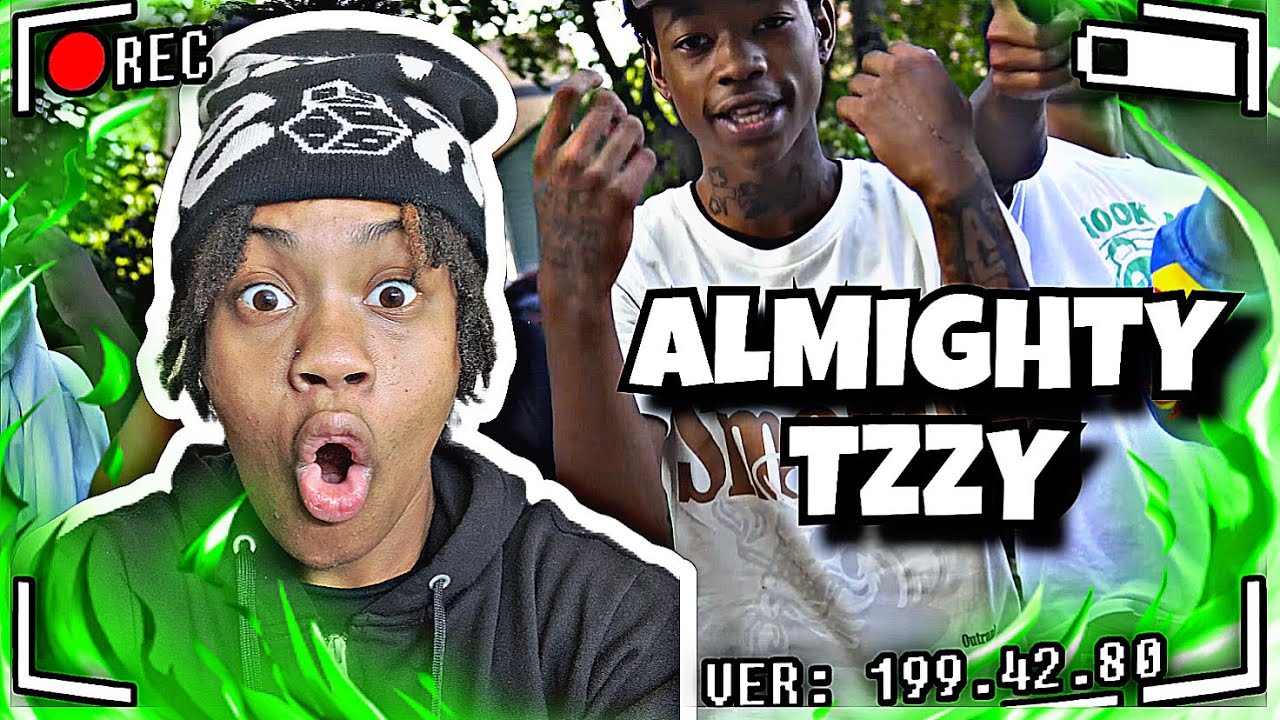 REACTING TO ALMIGHTY TZZY MUSIC VIDEO‼️🔥 IS HE THE BEST RAPPER IN THE A ...