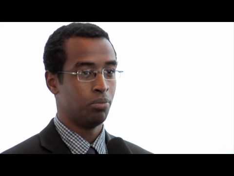 Ahmed Bile, Somali Swede and law student