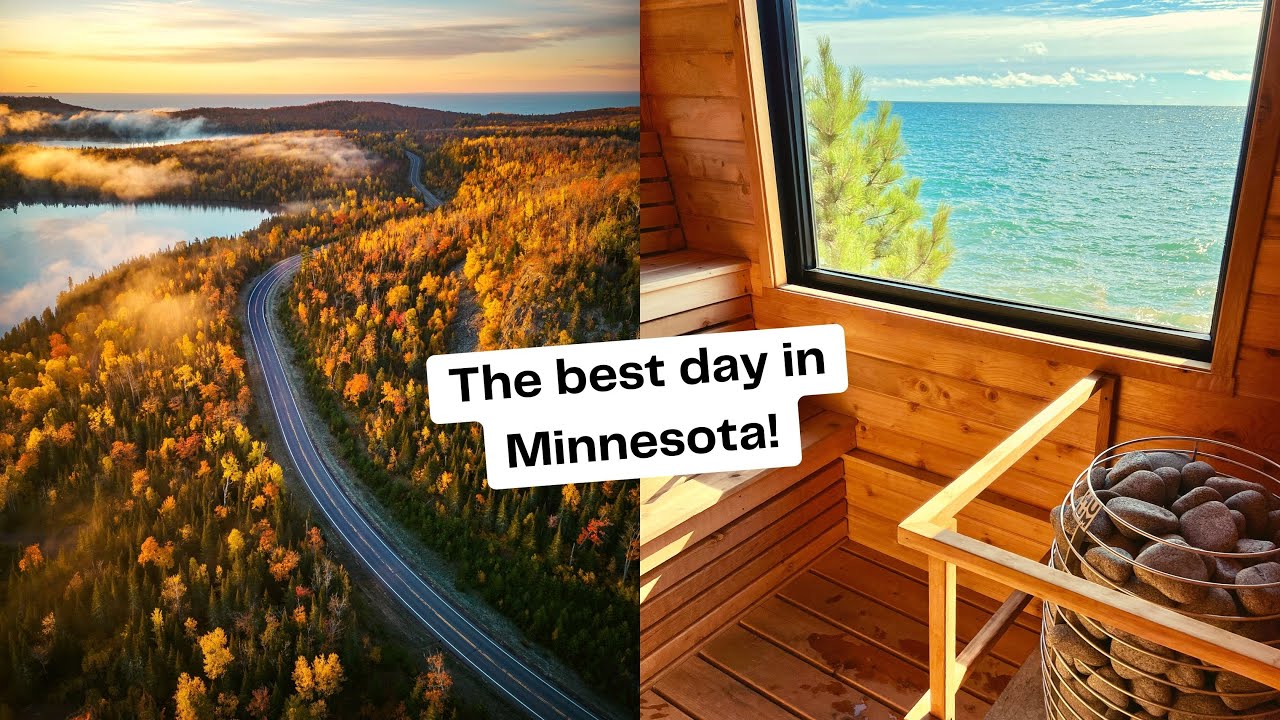 FALL COLORS IN NORTHERN MINNESOTA! (Things to do, LAKE SUPERIOR SAUNA ...