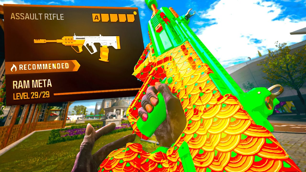 *NEW* BROKEN RAM 7 Loadout in Warzone! (META) - YouTube