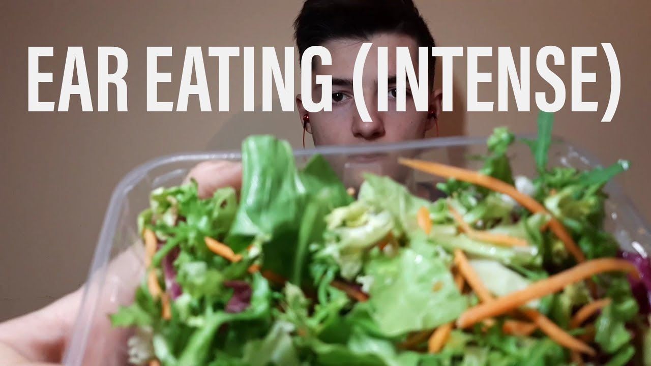 ☆ASMR☆ INTENSE ear EATING (MUKBANG) - YouTube