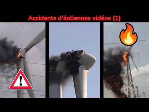 Accidents d'éoliennes vidéos (1)