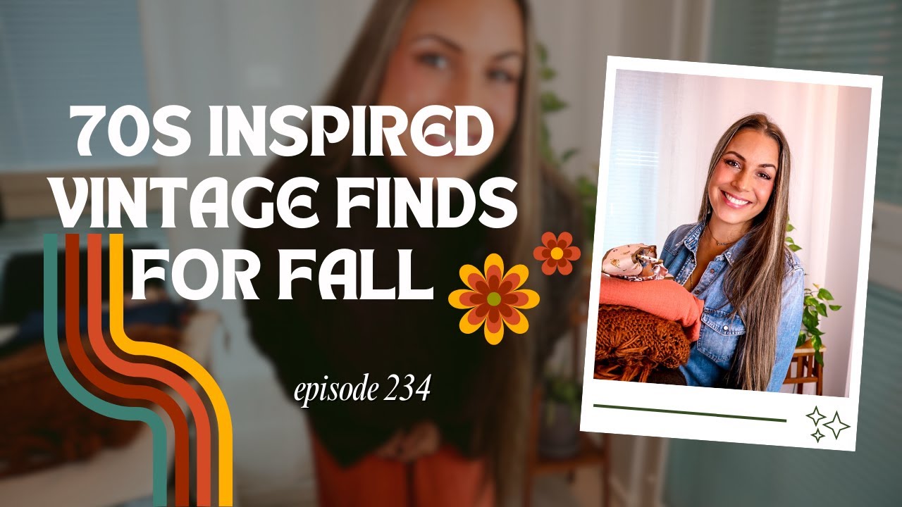 Thrift Haul & Try-On | 70s Inspired Vintage Finds for Fall | 70s ...