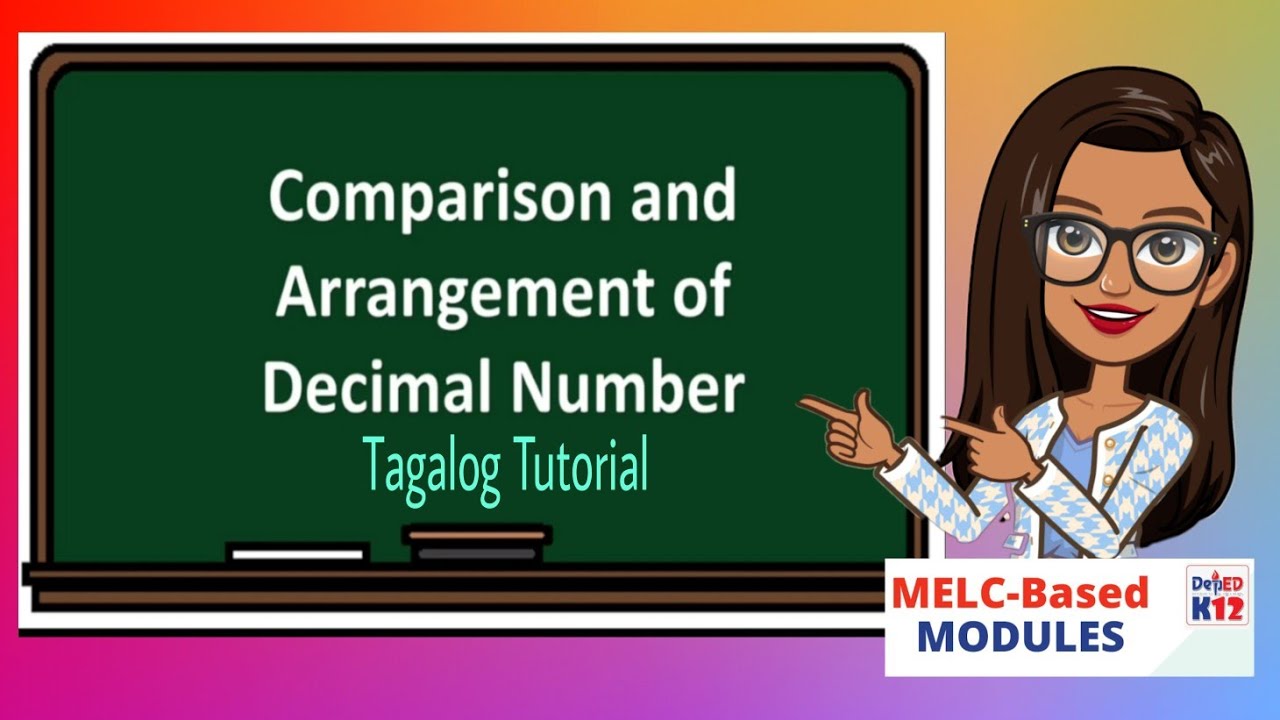 Comparison and Arrangement of Decimal Numbers - YouTube