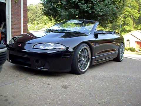 ( Hellaflush )1998 Eclipse Spyder Walk Around ( 18 x 8.5 / 18 x 9.5 ...