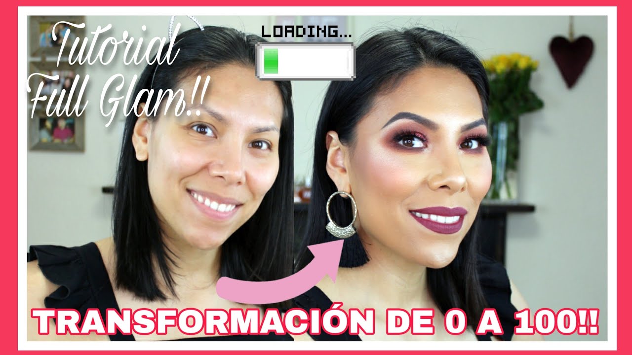 *TUTORIAL DE *MAQUILLAJE *FULL *GLAM - YouTube