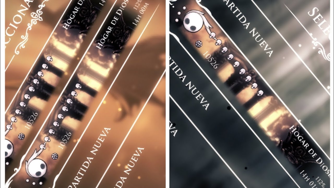 cómo tener todo tu progreso en hollow knight base a hollow knight con skin en Android - YouTube