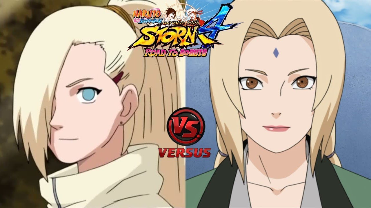 Ino Yamanaka (Shippuden) vs Tsunade Senju | NSUNS4 (Japones) - YouTube
