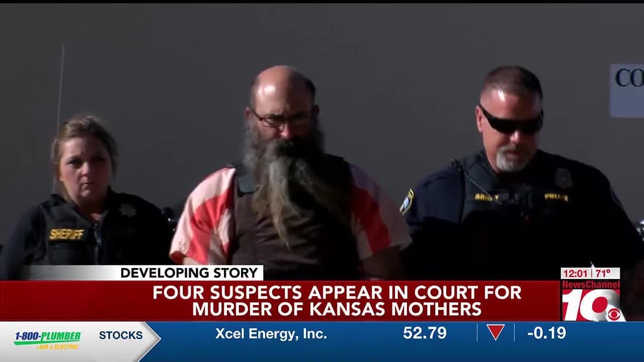 VIDEO: Suspects charged in murder of Kansas women denied bond - YouTube