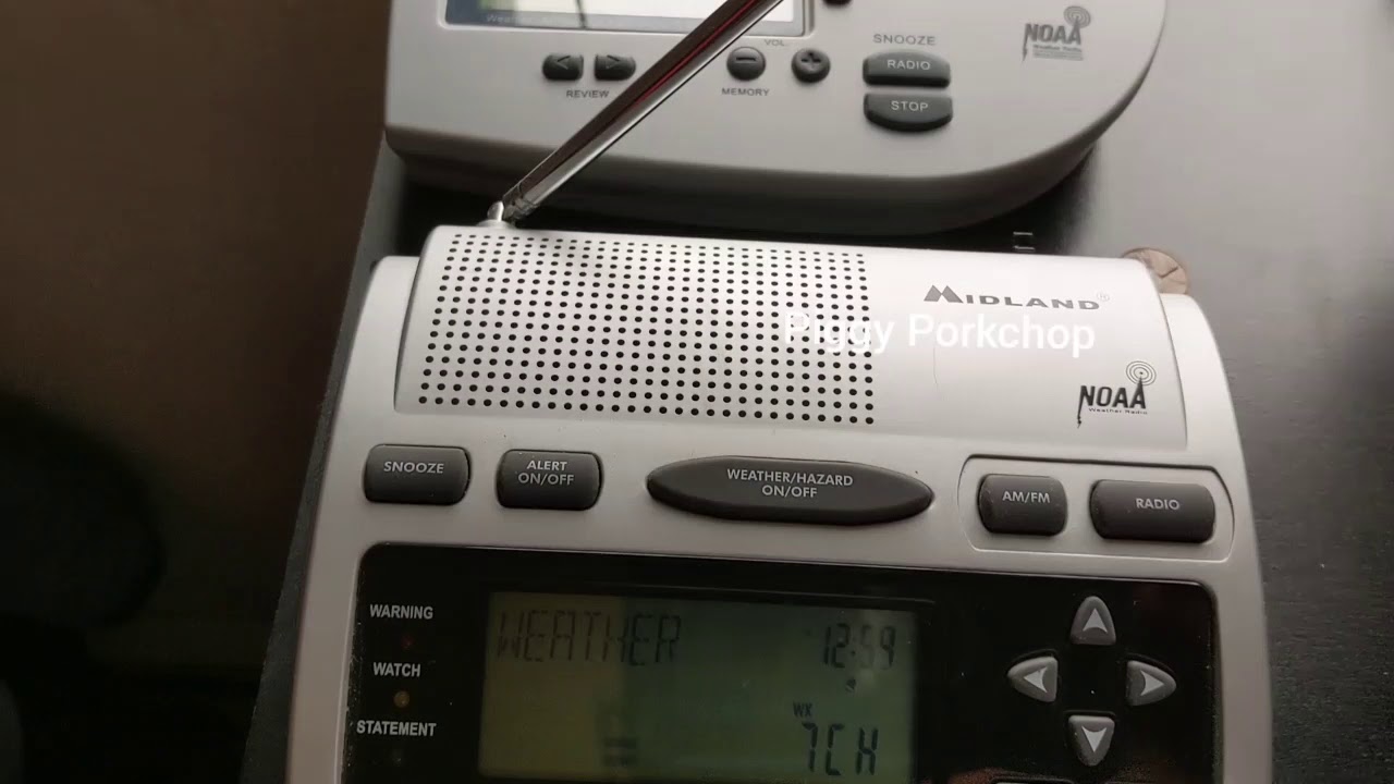 EAS Required Weekly Test (feat. Version 1 WR300!) NOAA Weather Radio ...