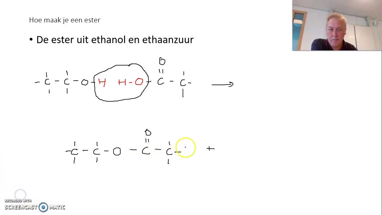 4 H/5H Chemie Overal 7.6 Vorming van een ester - YouTube