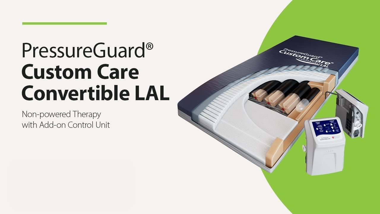 Span America Custom Care Convertible Mattress LAL - YouTube