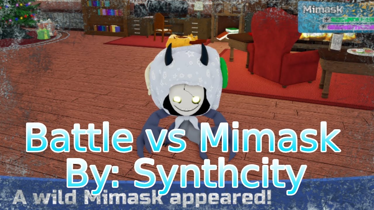 Battle vs mimask - Loomian legacy OST (By synthCity) - YouTube