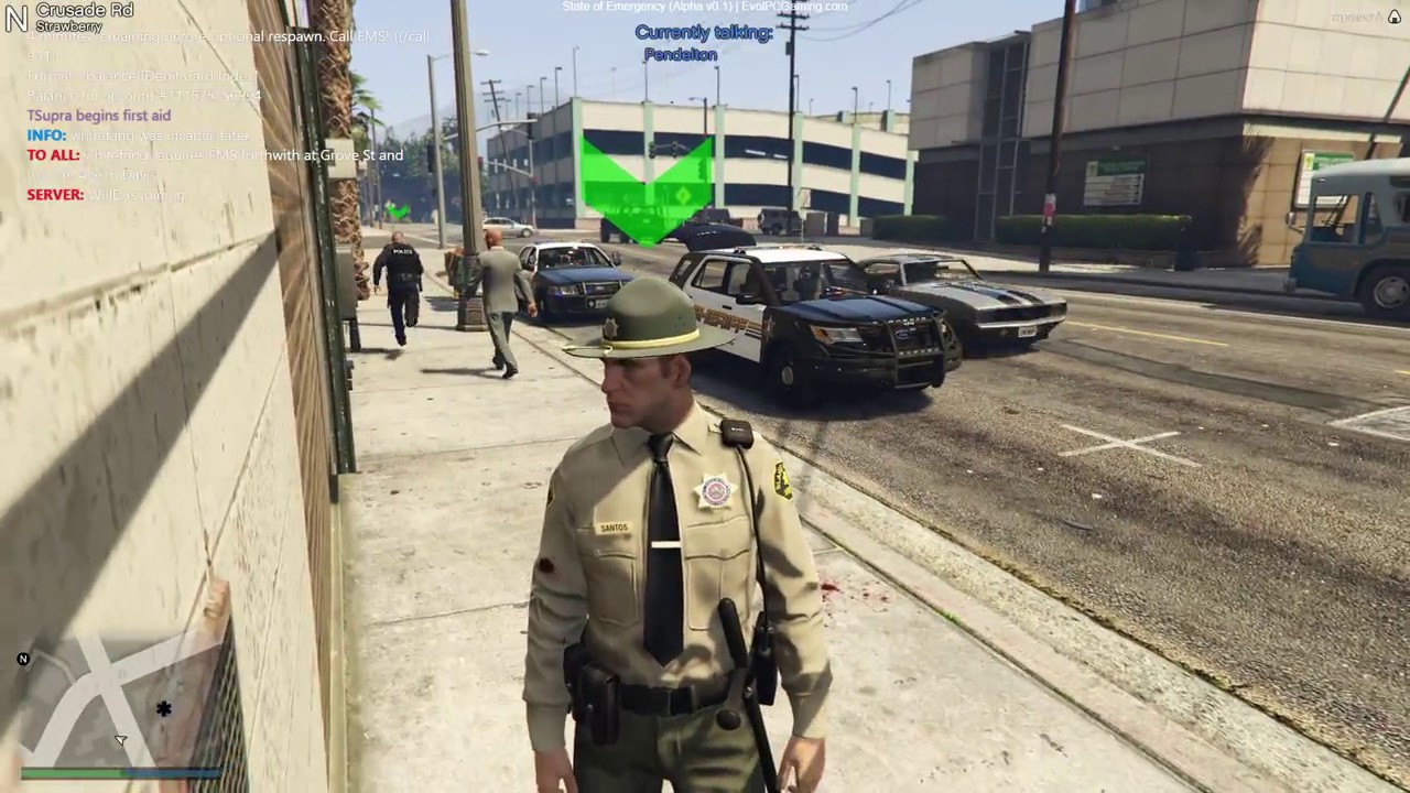 Five Reborn Roleplay Police Chase (GTA V) - YouTube