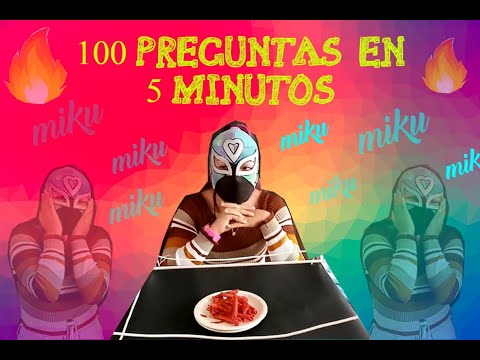 100 preguntas en 5 minutos con MIKU