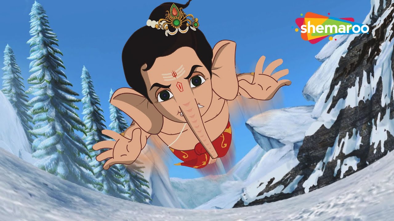 Bal Ganesh Curses The Moon | 3D Bal Ganesh Kahaniya | Story Station ...