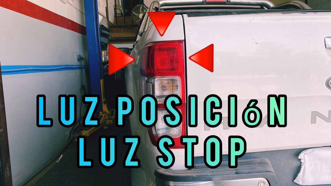 Como cambiar lámpara de posición y freno de Ford Ranger 3.2 o 2.2 del ...