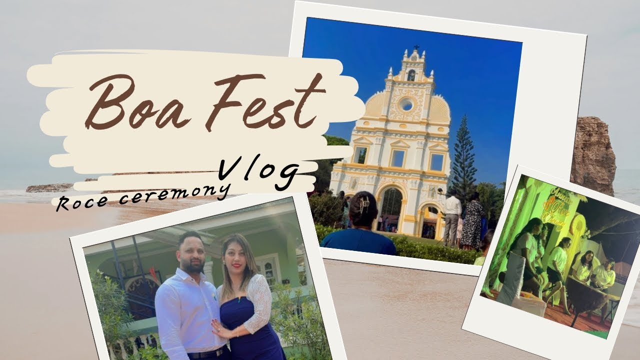 Feast vlog of st. Joseph Vaz and Roce ceremony of my friend | Goan vlog ...