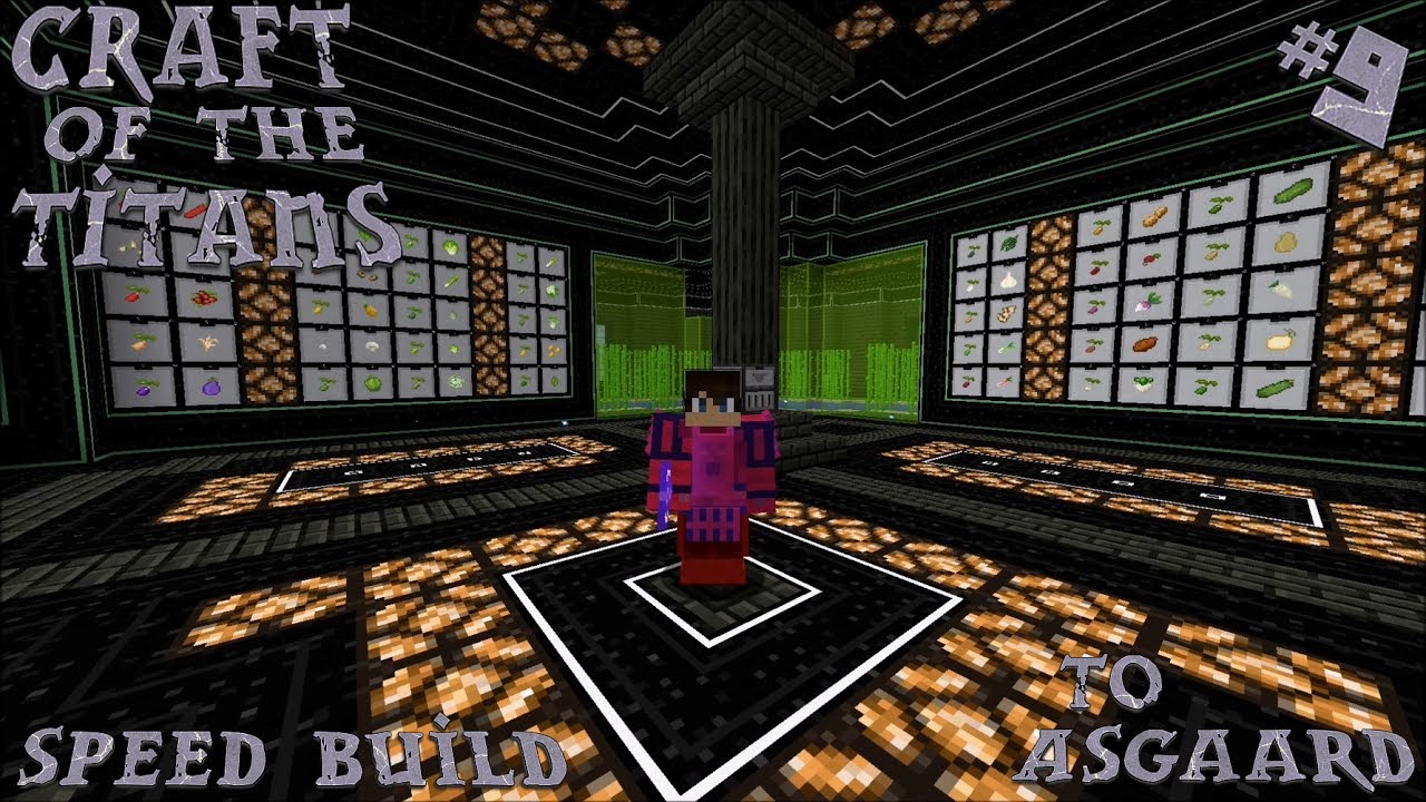 Minecraft - Craft of the Titans Lp Speed Building #9: Fishing Room and ...