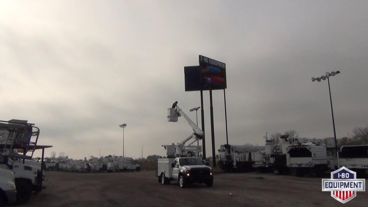 2008 Ford F-550 4x4 Terex Hi-Ranger TL38P Bucket Truck - ST#A27373 ...