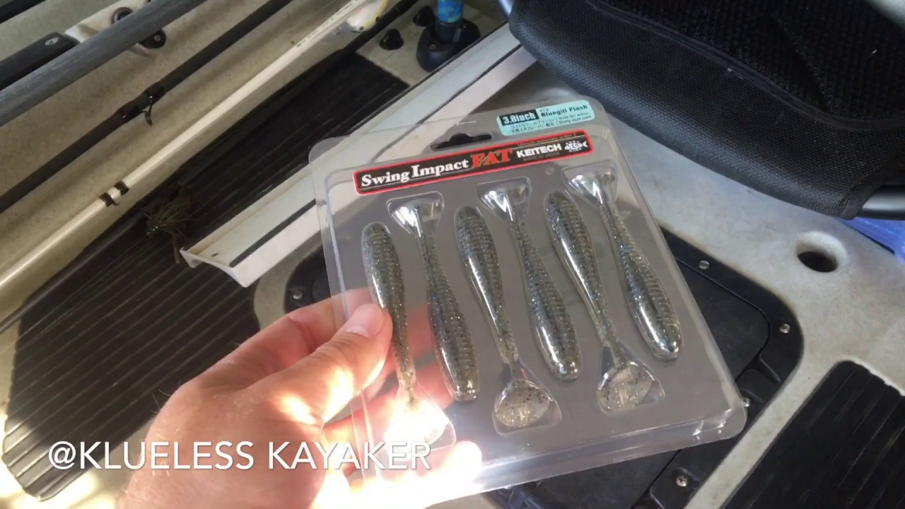 Swimbait Storage Hobie Kayak - YouTube