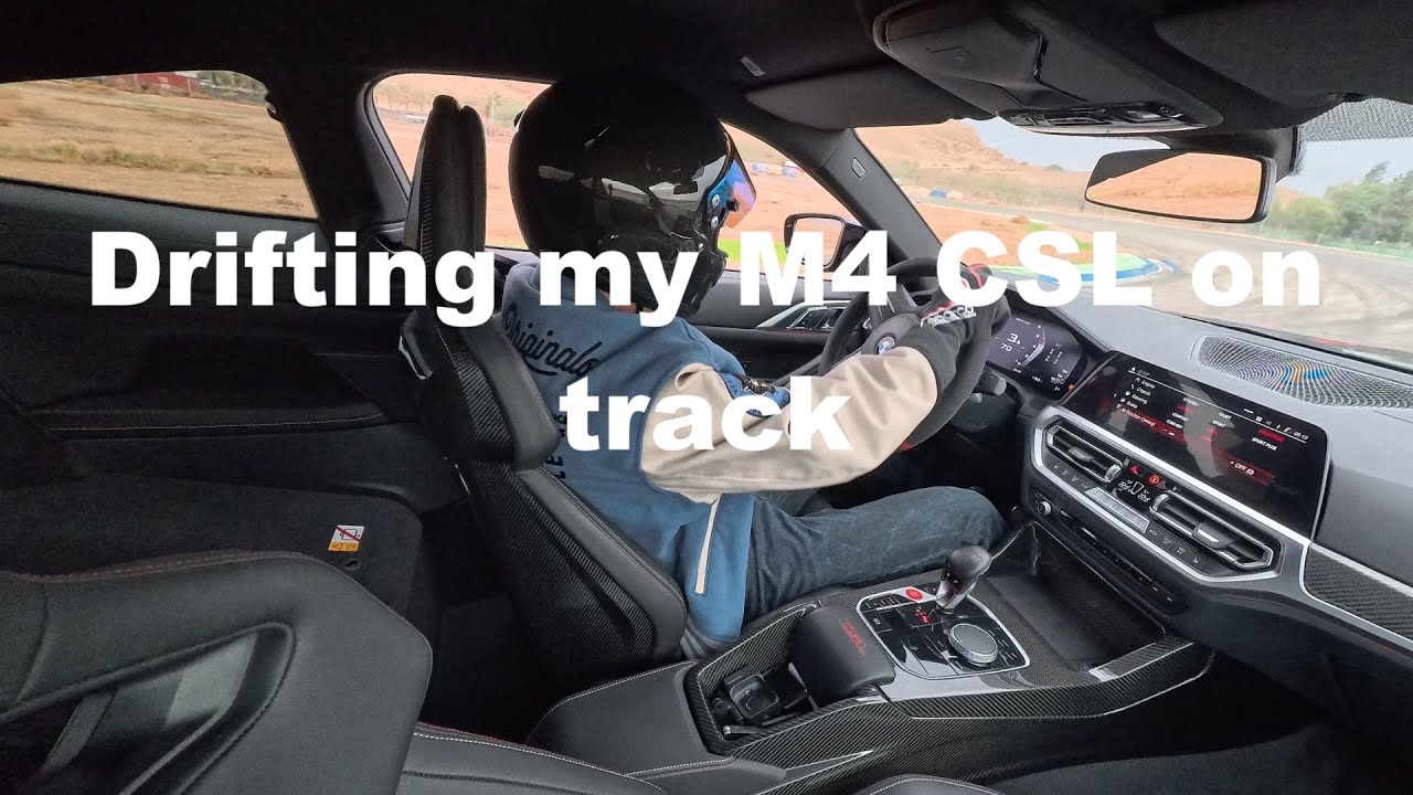 Drifting the BMW M4 CSL on a Wet Track | Track Day Vlog #bmw #bmwm4csl ...