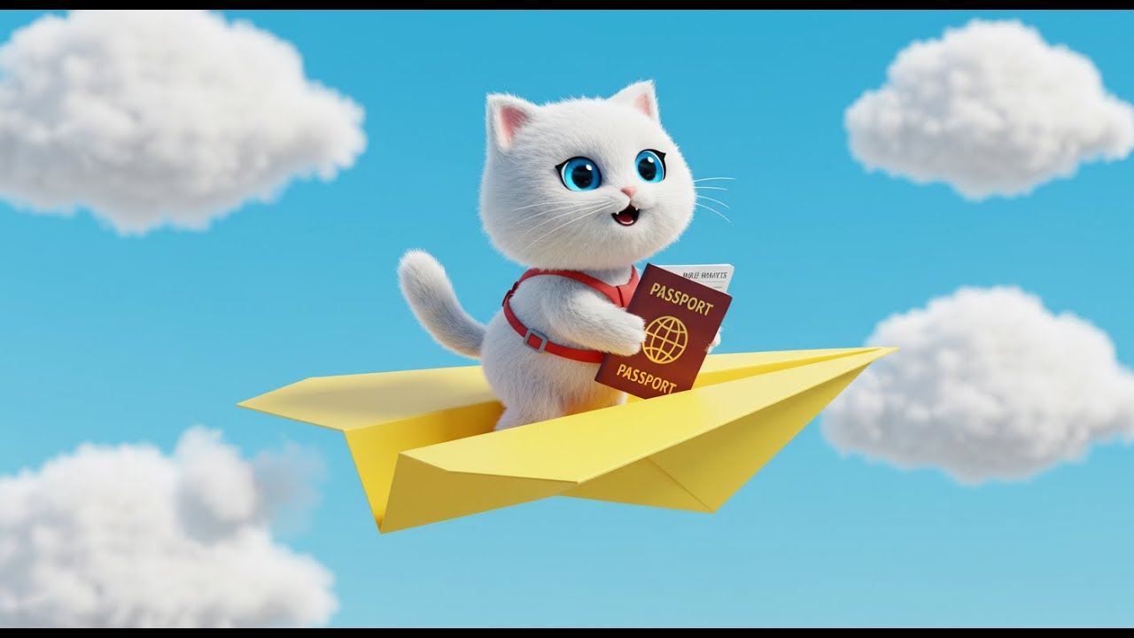 ¡Mimi, el Gatito Viajero: Nuevas Aventuras por el Mundo! ️🌍 - YouTube