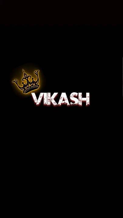 Vikash Name 3d
