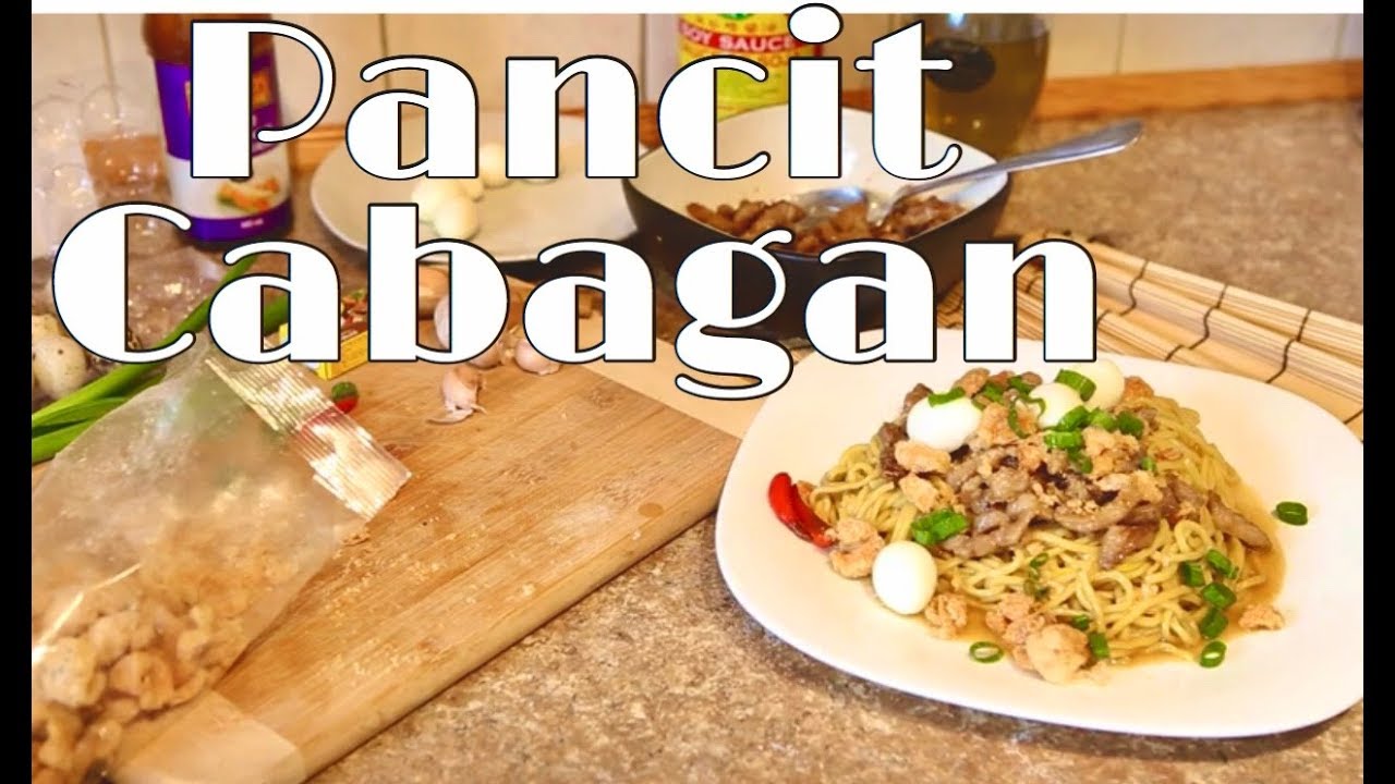 pansit cabagan - how to cook - YouTube