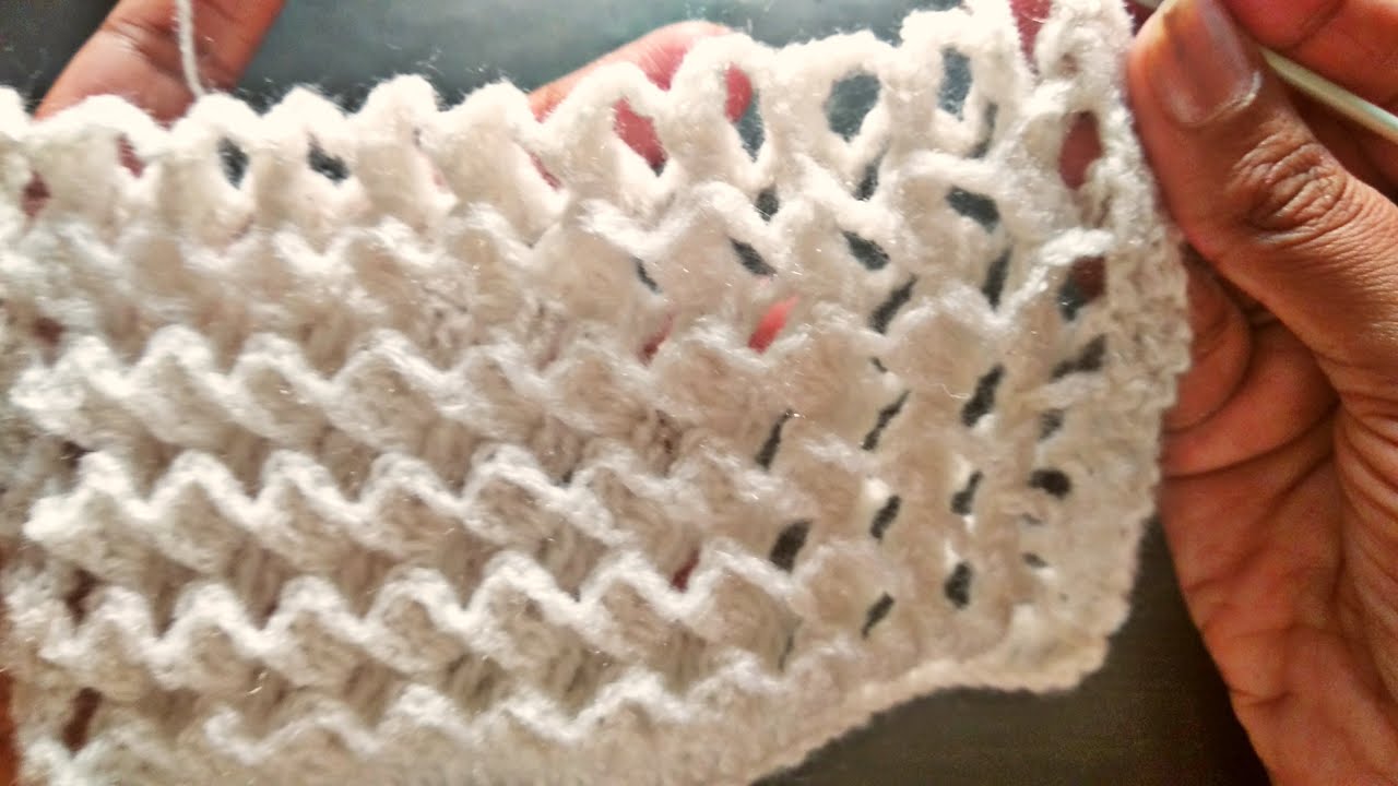 3D reversible crochet pattern design|| latest 3d pattern design of 2021 ...