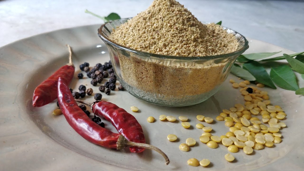 How to prepare Sambar Powder at home | Easy sambar powder recipe ...