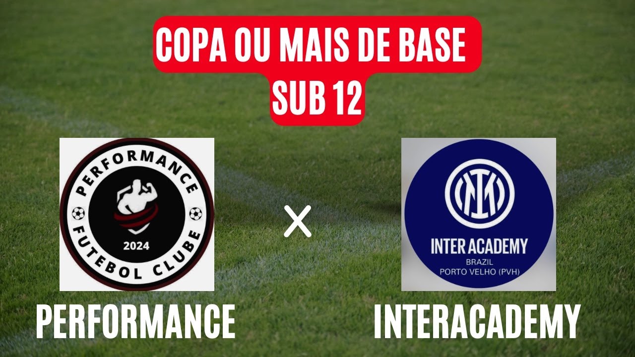Copa Ou Mais Performance x Interacademy sub 12 - YouTube