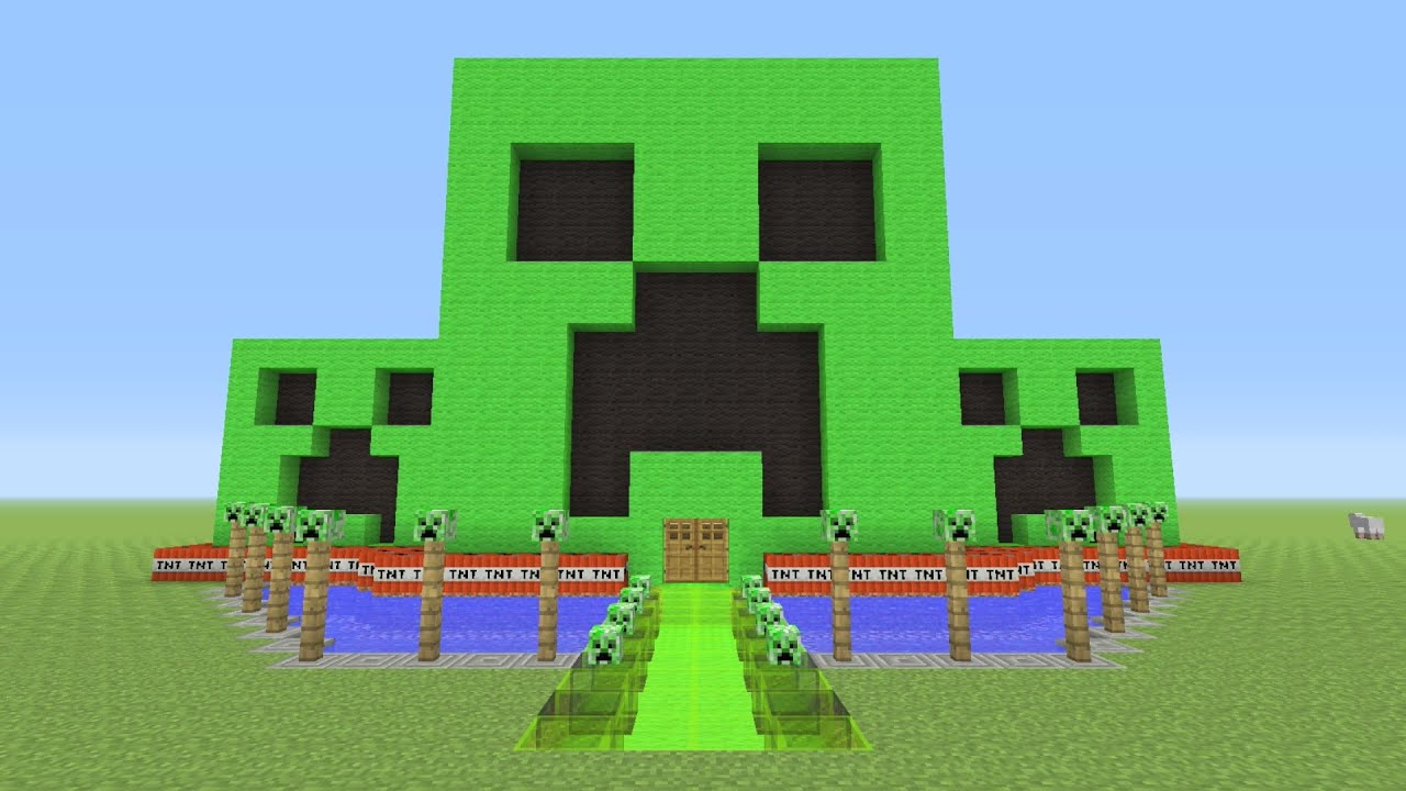 Minecraft - Awesome CREEPER!!! Survival House #32 - YouTube