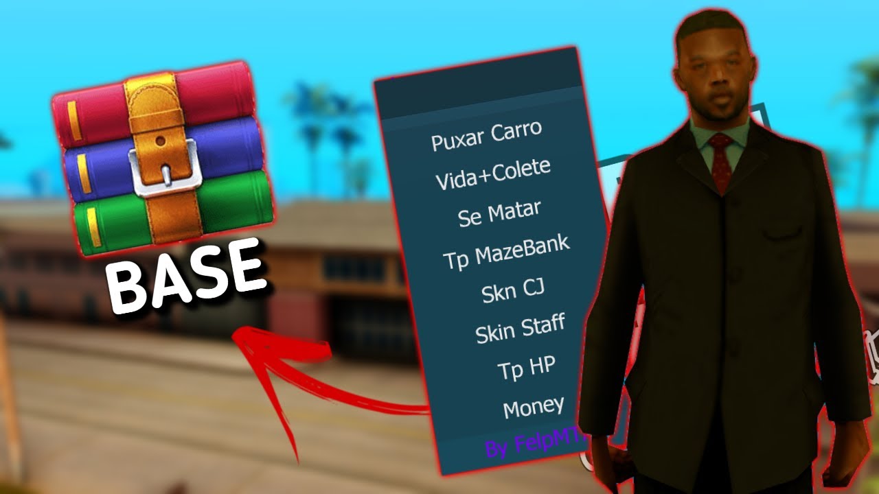 COMO COLOCAR MOD MENU EM QUALQUER SERVIDOR! GTA/MTA - YouTube