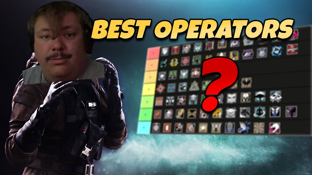 Ranking ALL Rainbow Six Siege operators from BEST to WORST - YouTube