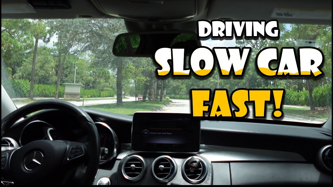 Driving My Slow Car FAST! (Stage 2 Mercedes C300 Pov Drive) - YouTube