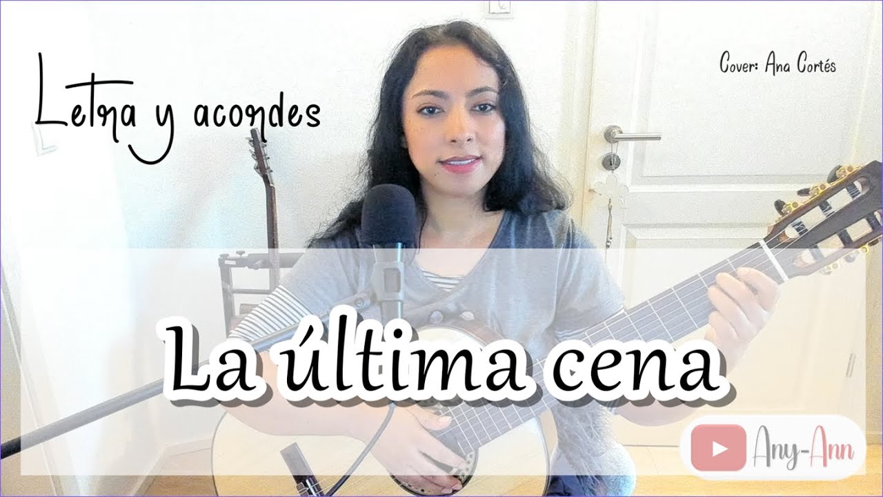 La ultima cena de Jesús con letra y acordes ♥️ #semanasanta #jesucristo ...