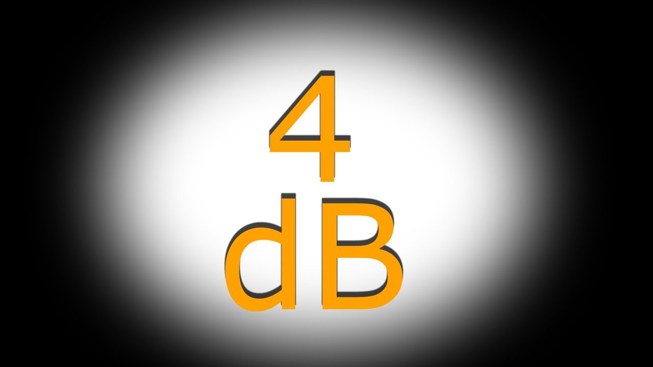 The Difference 4 Decibels Makes - YouTube