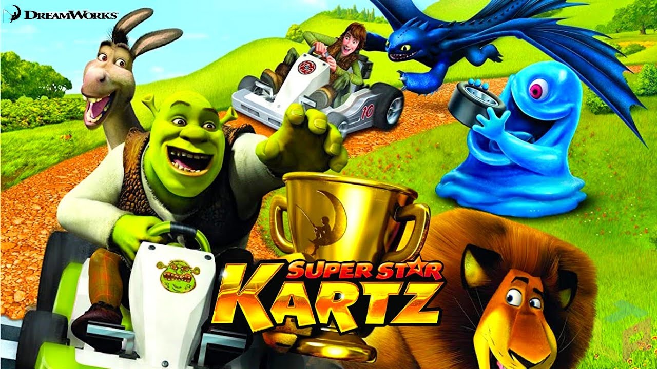 DreamWorks Super Star Kartz - (Wii) - GAMEPLAY - YouTube